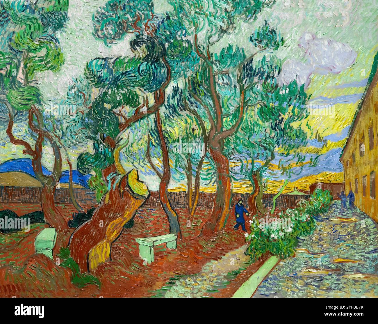 The Garden of Saint-Paul Hospital, The Park of the Hospital at Saint ...