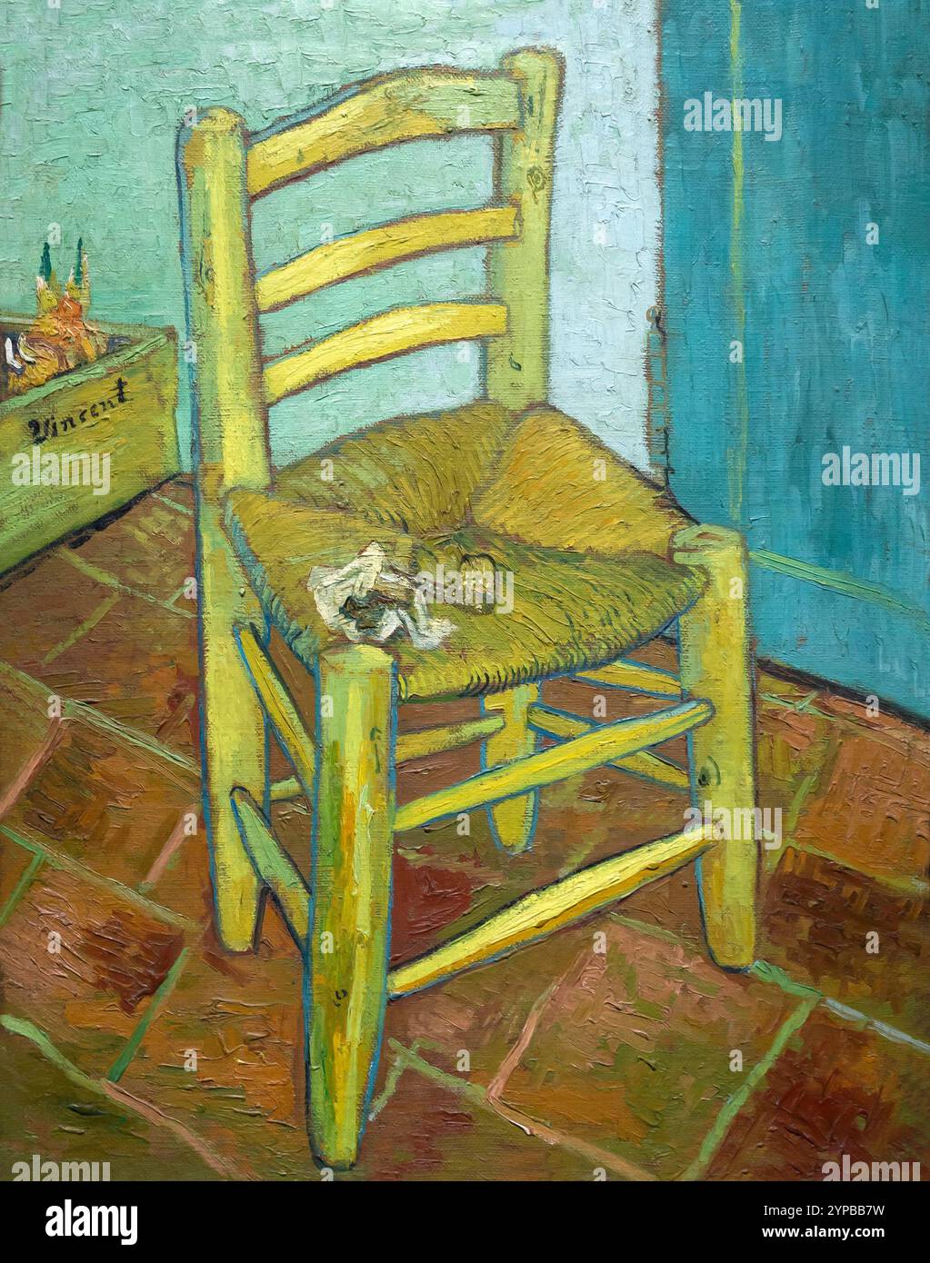 Van Gogh's Chair, Vincent van Gogh, 1888 Stock Photo - Alamy