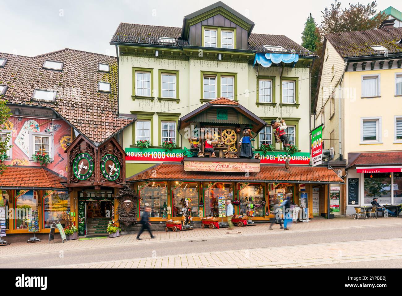 House of 1000 Clocks Store in Triberg im Schwarzwald, Black Forest ...