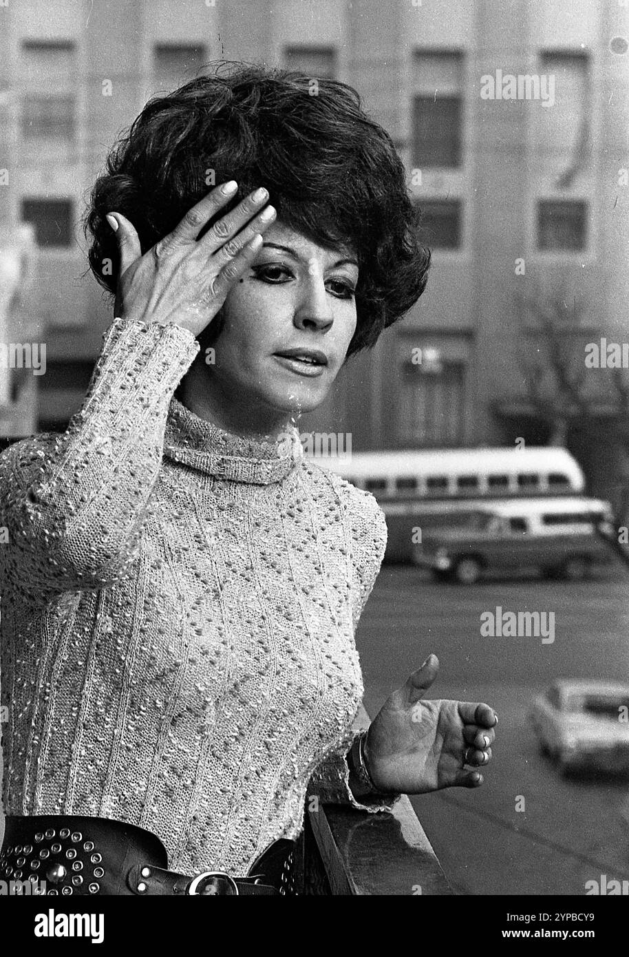 Argentine tango singer Nelly Vázquers at his Buenos Aires apartment ...