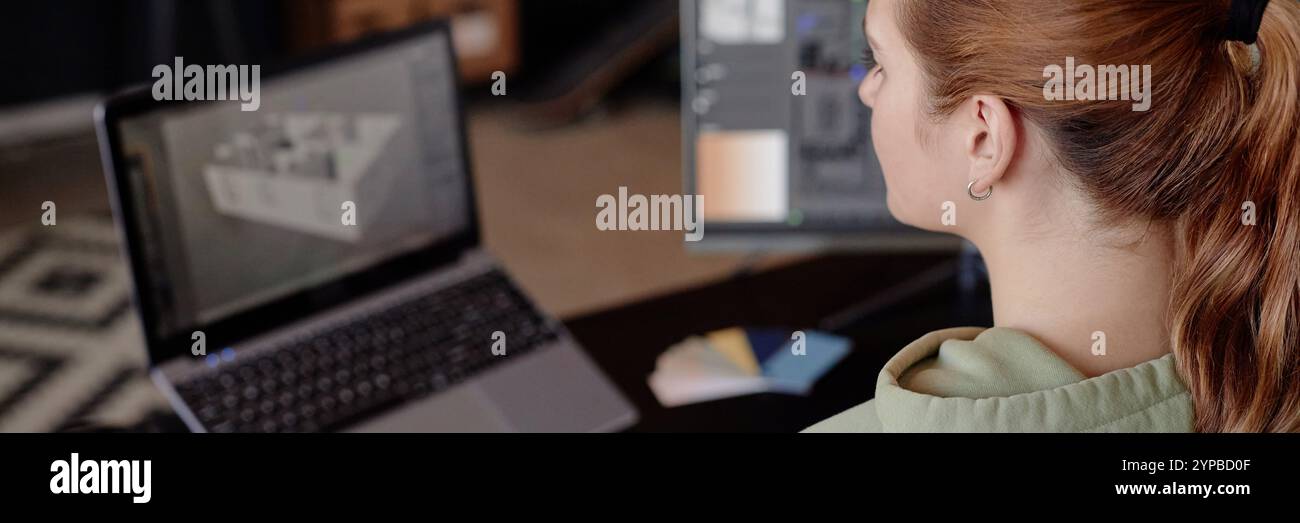 Multiple monitors display setup hi-res stock photography and images - Alamy