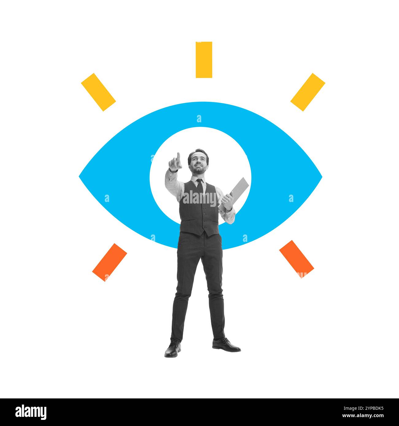Modern vision symbol hi-res stock photography and images - Alamy