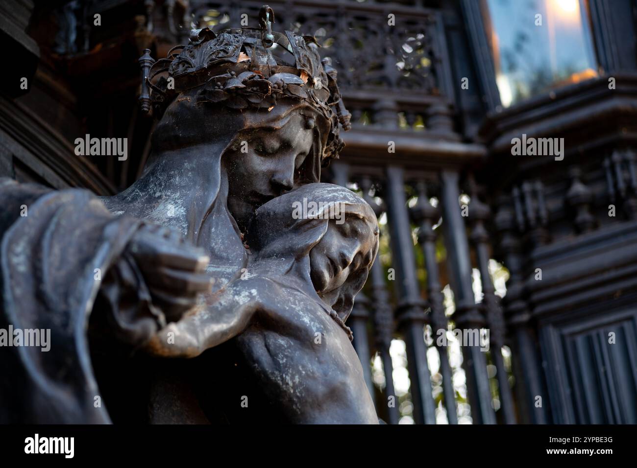 Details from the Queen Alexandra Memorial by Sir Alfred Gilbert a ...