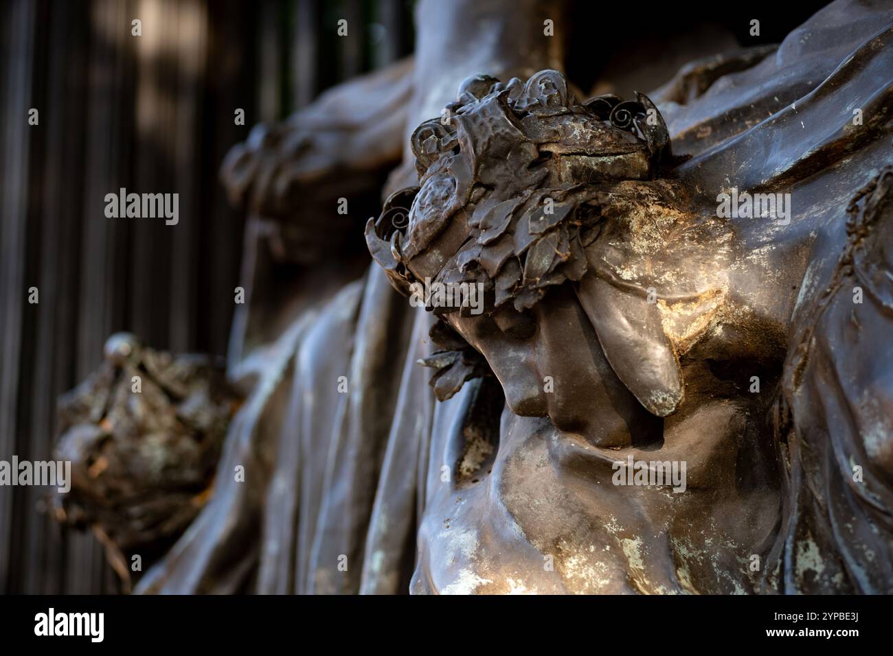 Details from the Queen Alexandra Memorial by Sir Alfred Gilbert a ...