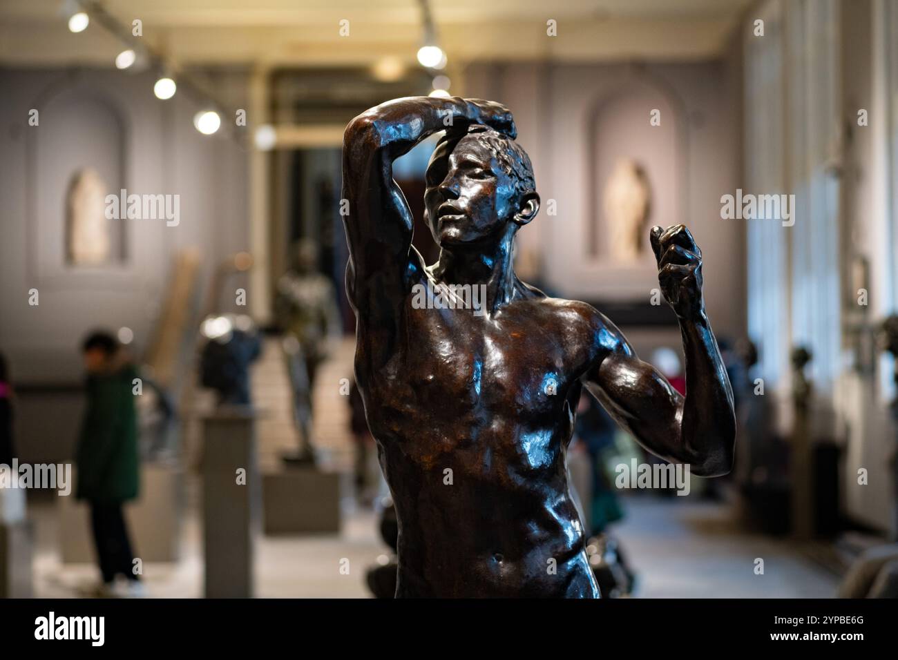 'Age of Reason' by Auguste Rodin on display at the Victoria and Alberty ...