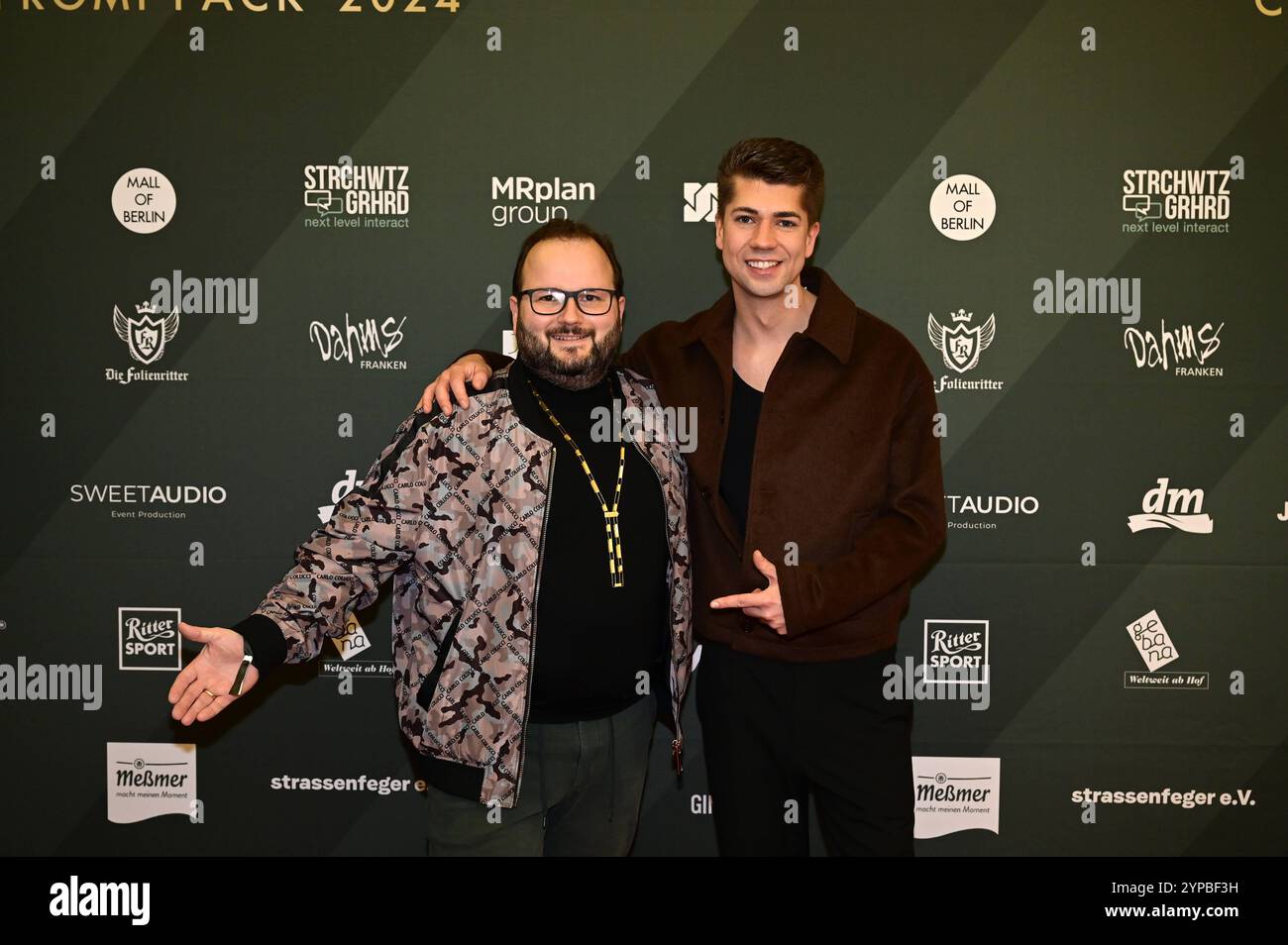 Stephan Richter und Maximilian Seitz bei der 4. Charity Promi Pack 2024 ...
