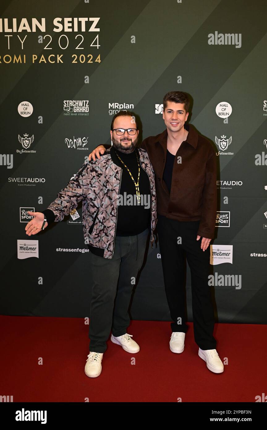 Stephan Richter und Maximilian Seitz bei der 4. Charity Promi Pack 2024 ...