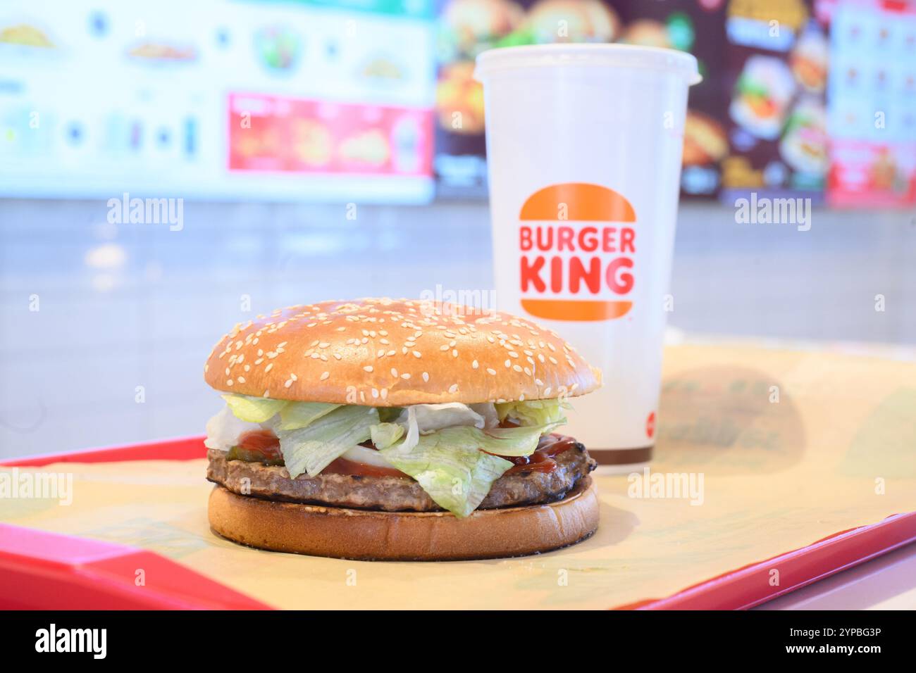 Big whopper burger king hi-res stock photography and images - Alamy