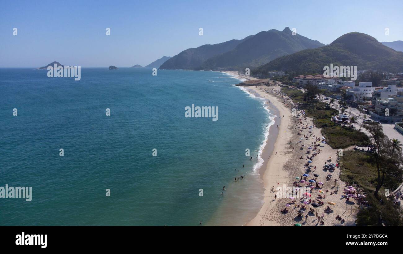 Aerial Photo of Pedra do Pontal, located in the Recreio dos ...