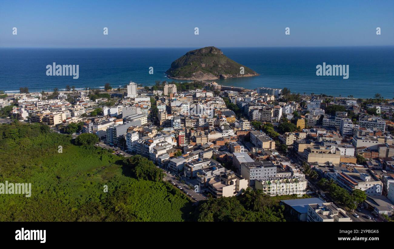 Aerial photo of the neighborhood of Recreio dos Bandeirantes in the ...