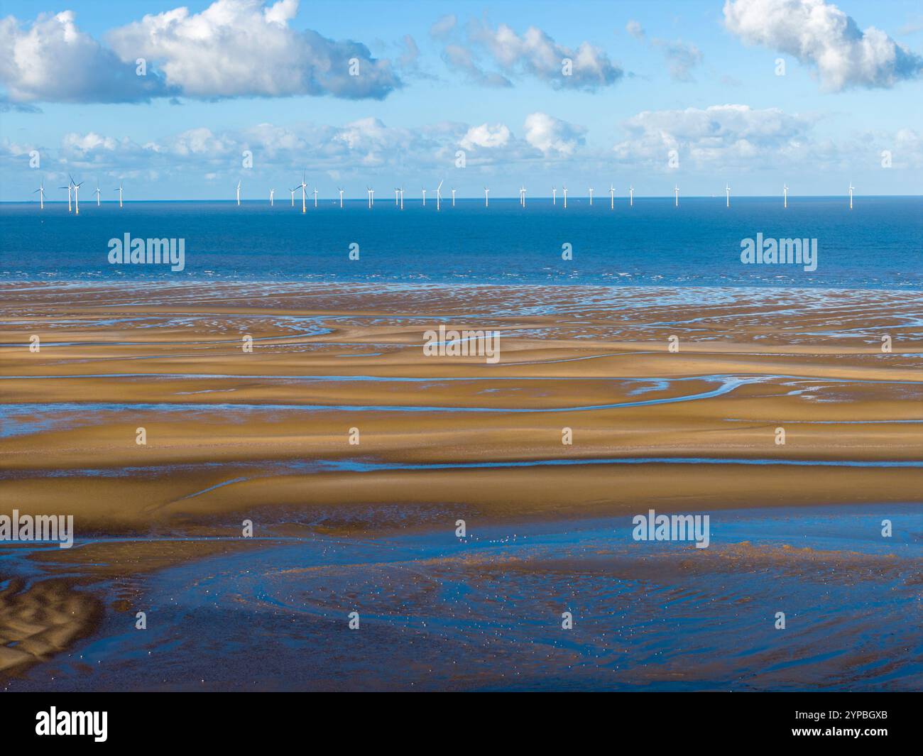 Offshore turbine drone uk hi-res stock photography and images - Alamy