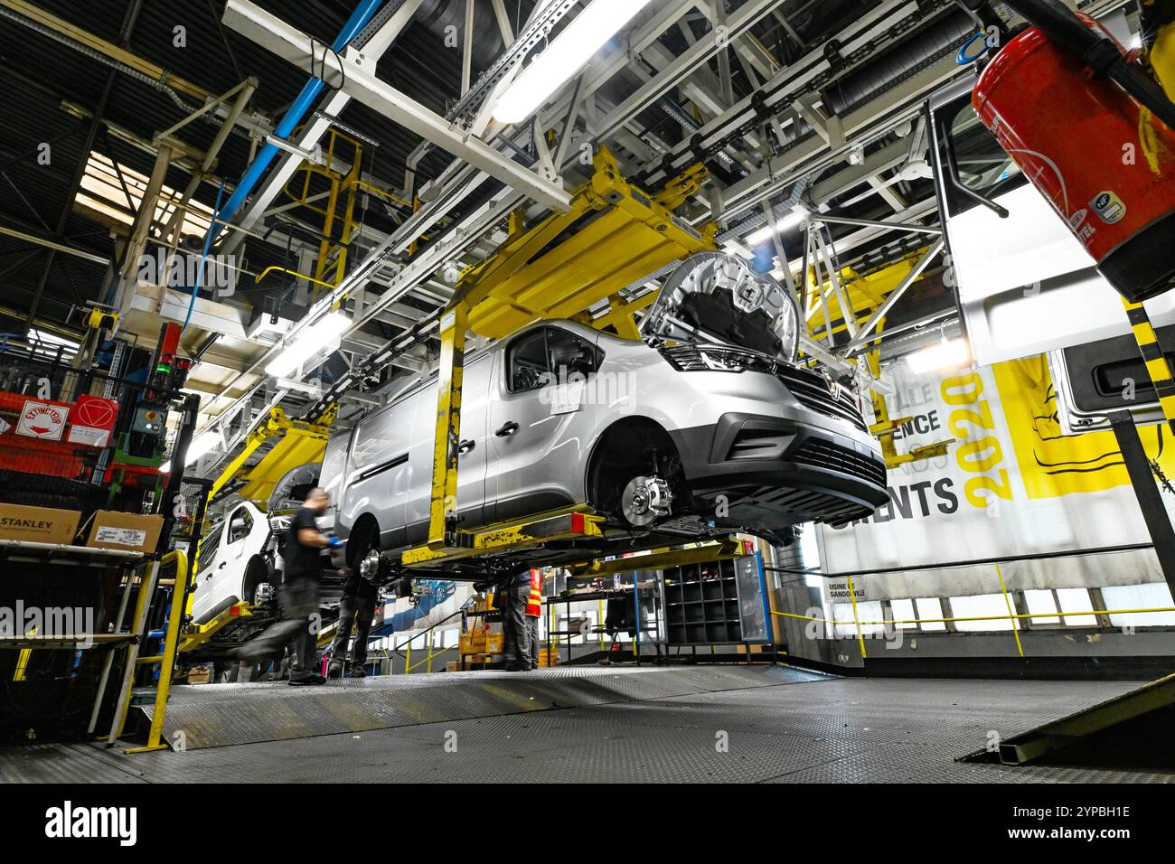 Renault factory in Sandouville (northern France) on November 29, 2023 ...