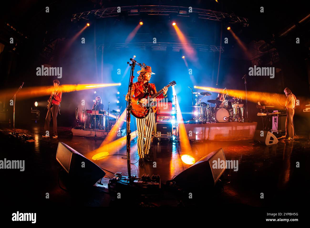 Milan Italy. 28th nov 2024. The Icelandic blues-rock band KALEO ...