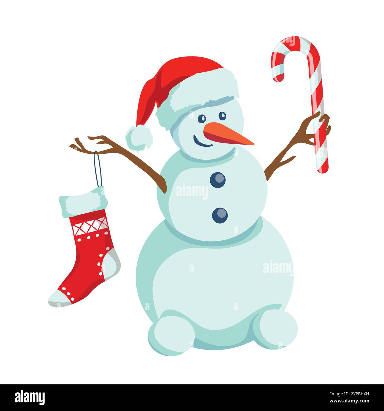 Candy cane cut out Stock Vector Images - Alamy