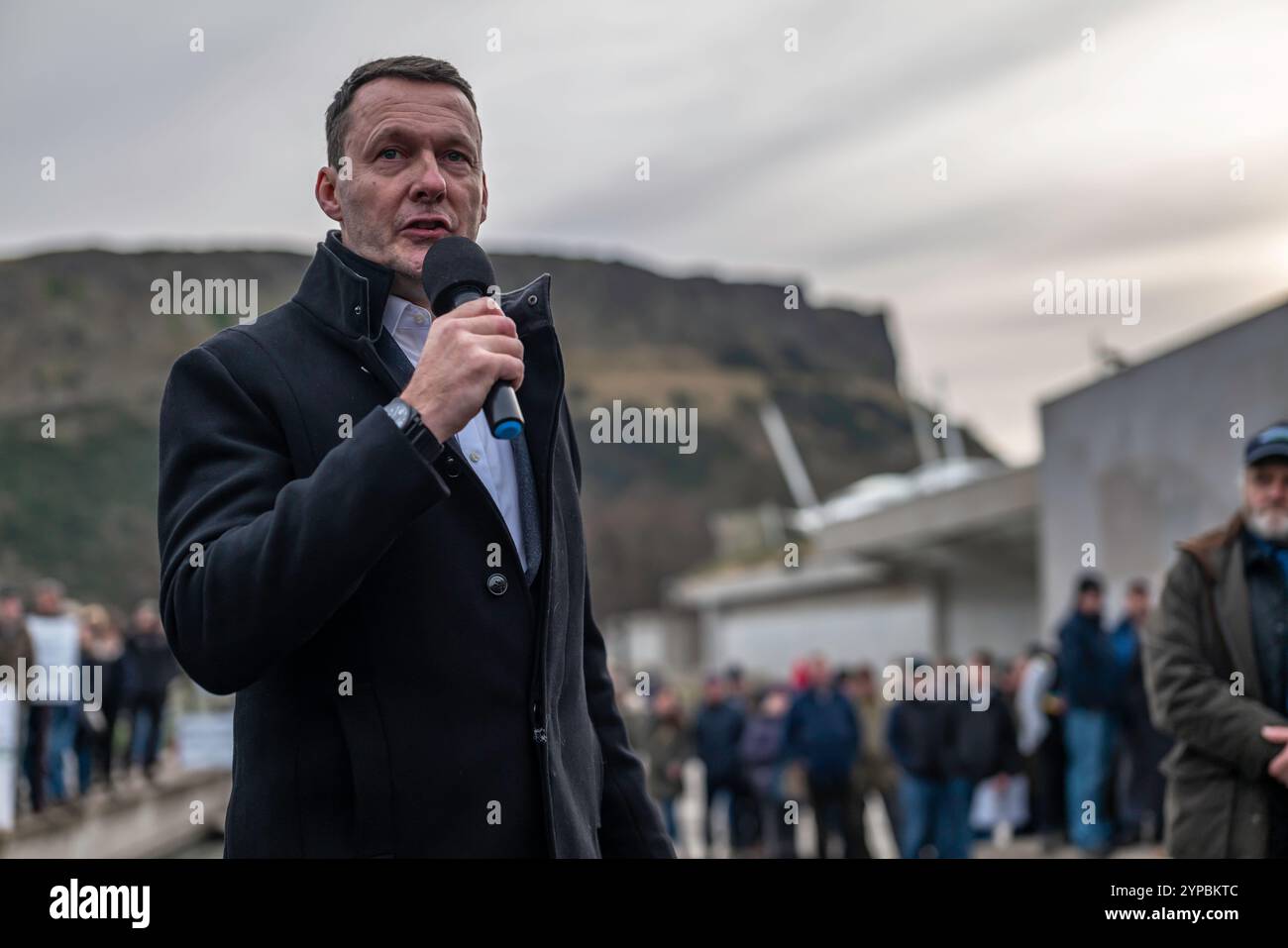 Edinburgh, Lothian, Scotland, UK. 28th November 2024. Leader of Scot ...