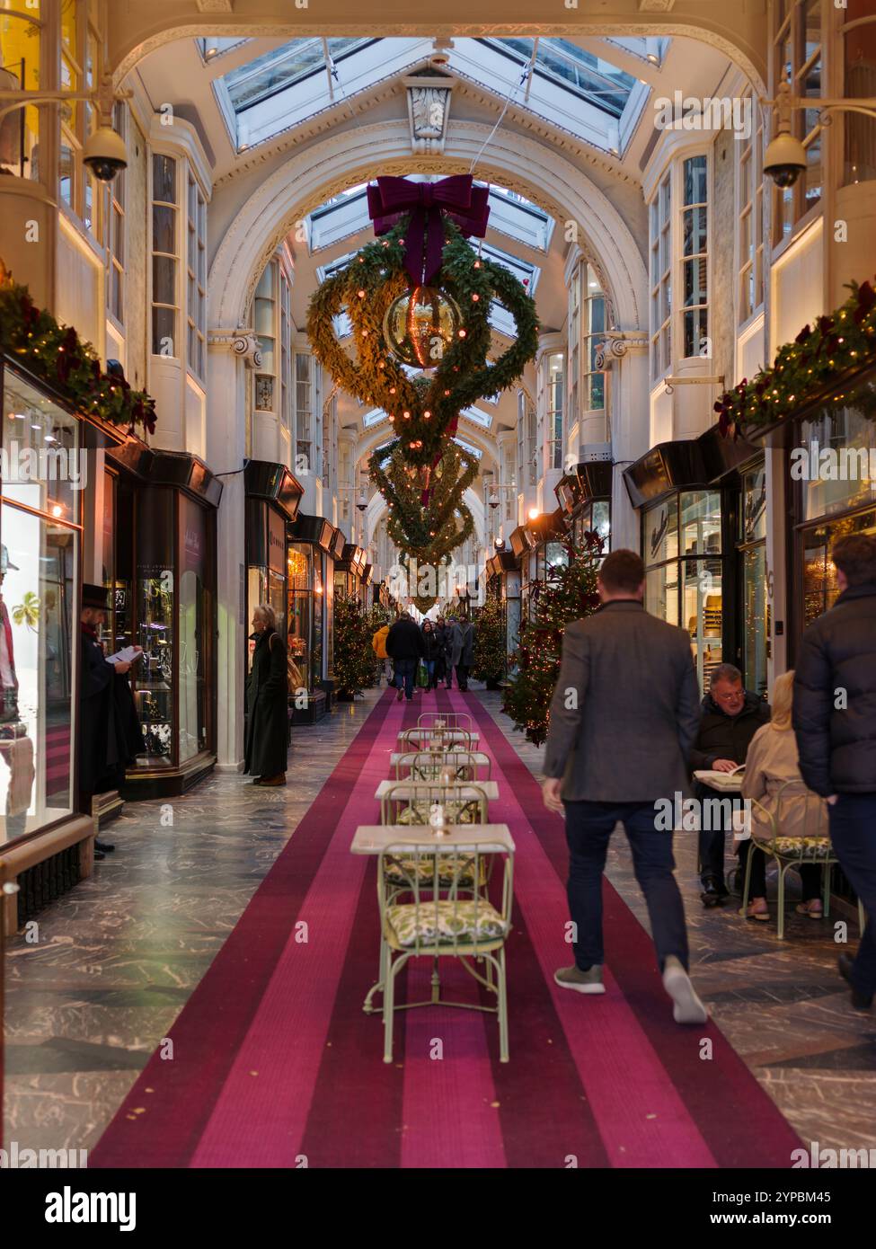 The Burlington Arcade in central London Stock Photo - Alamy