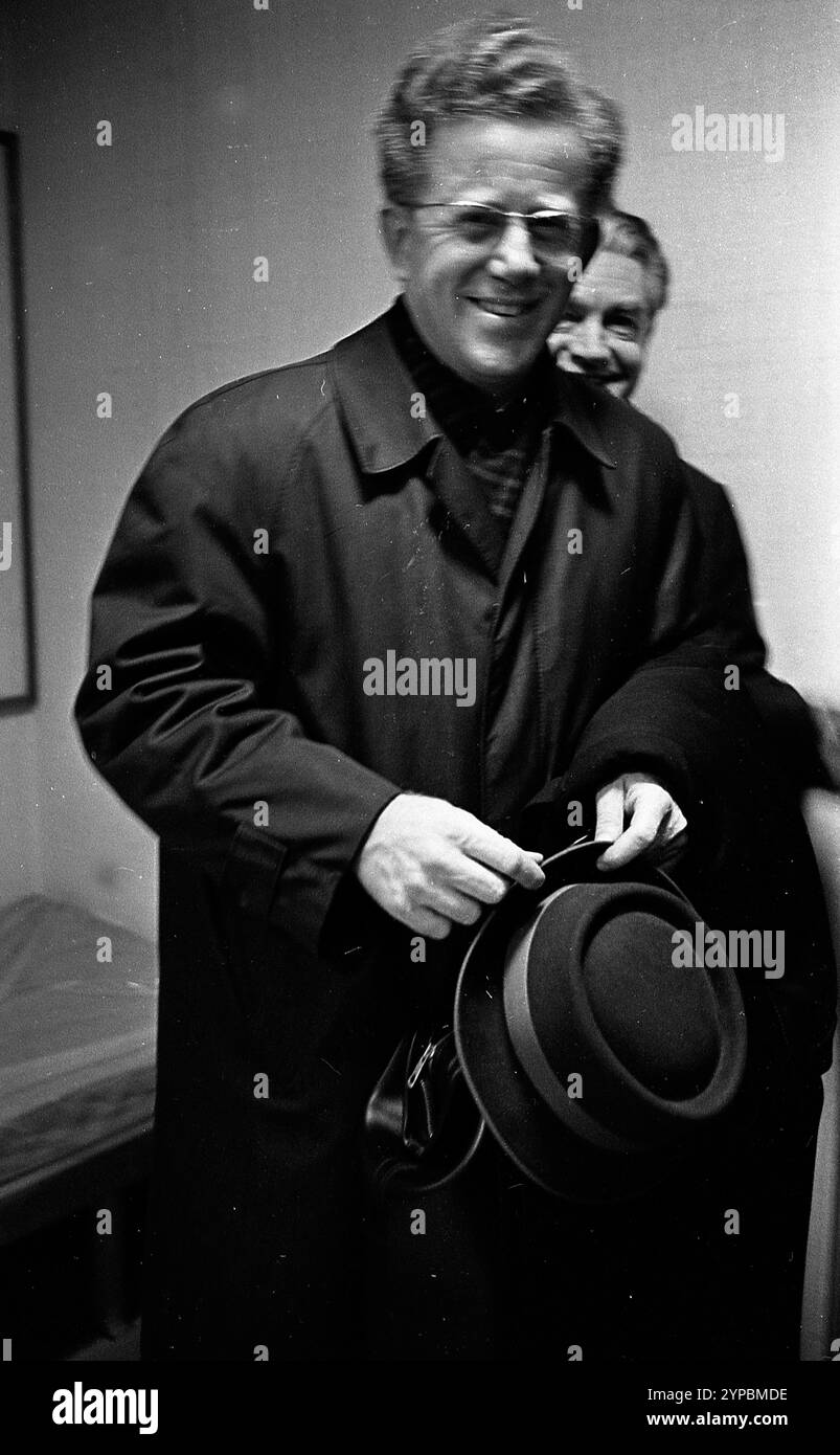 Polish music conductor Stanislaw Wislocki, Teatro Colón dressing room ...