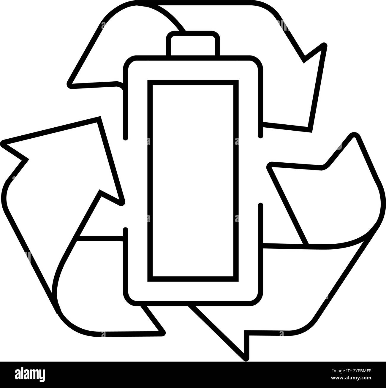 energy backup line icon vector illustration Stock Vector Image & Art ...