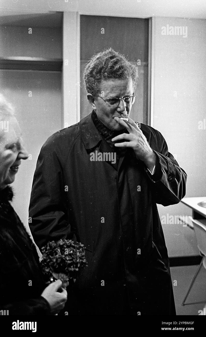 Polish music conductor Stanislaw Wislocki, Teatro Colón dressing room ...