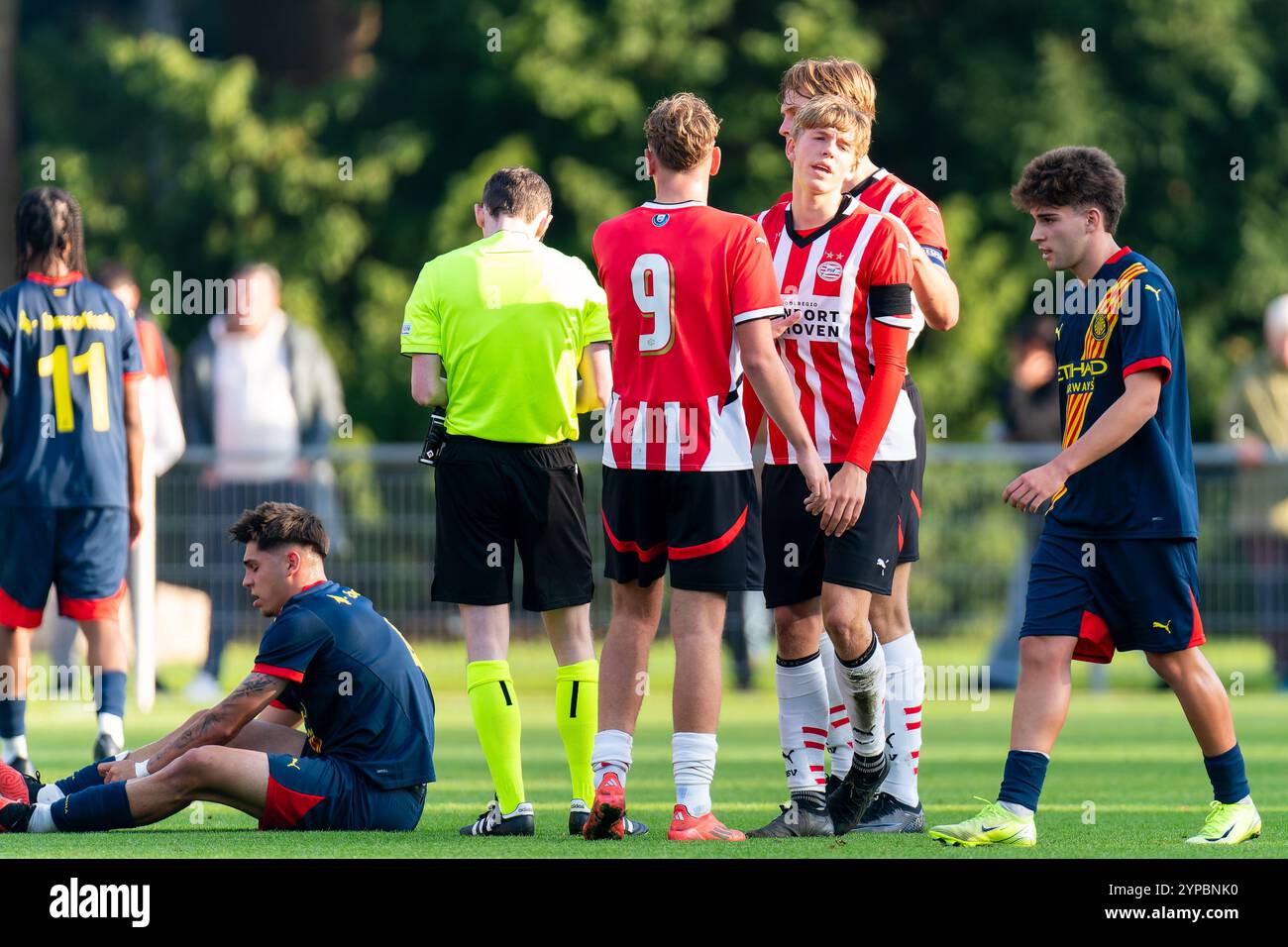 EINDHOVEN, NETHERLANDS - NOVEMBER 5: Nicolas Verkooijen of PSV ...
