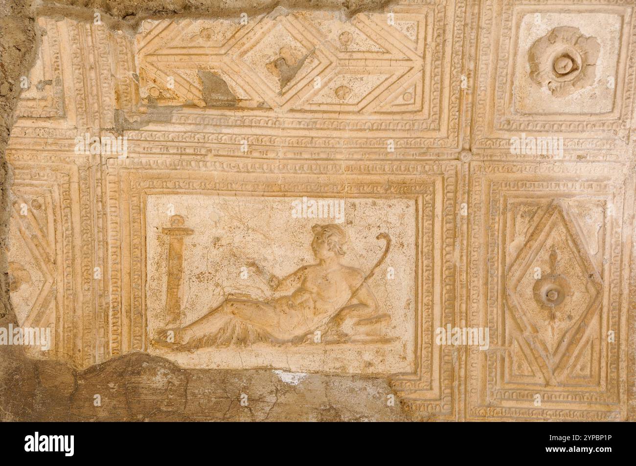 Excavations of Roman town buried by eruption of Mount Vesuvius in 79 AD ...