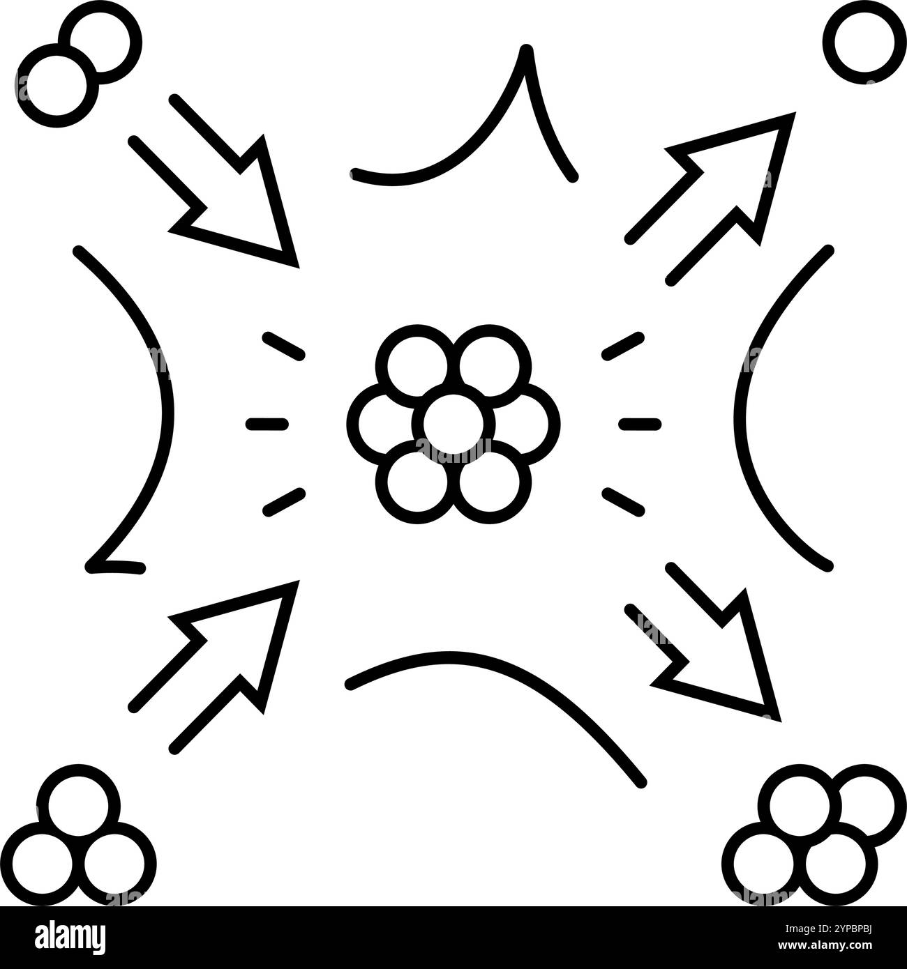 Nuclear fusion diagram hi-res stock photography and images - Alamy