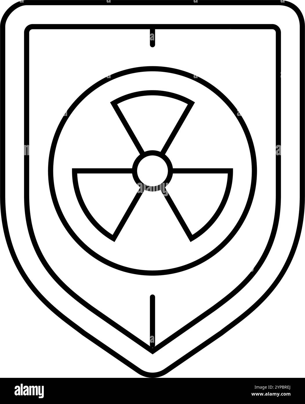 power generation nuclear energy line icon vector illustration Stock ...