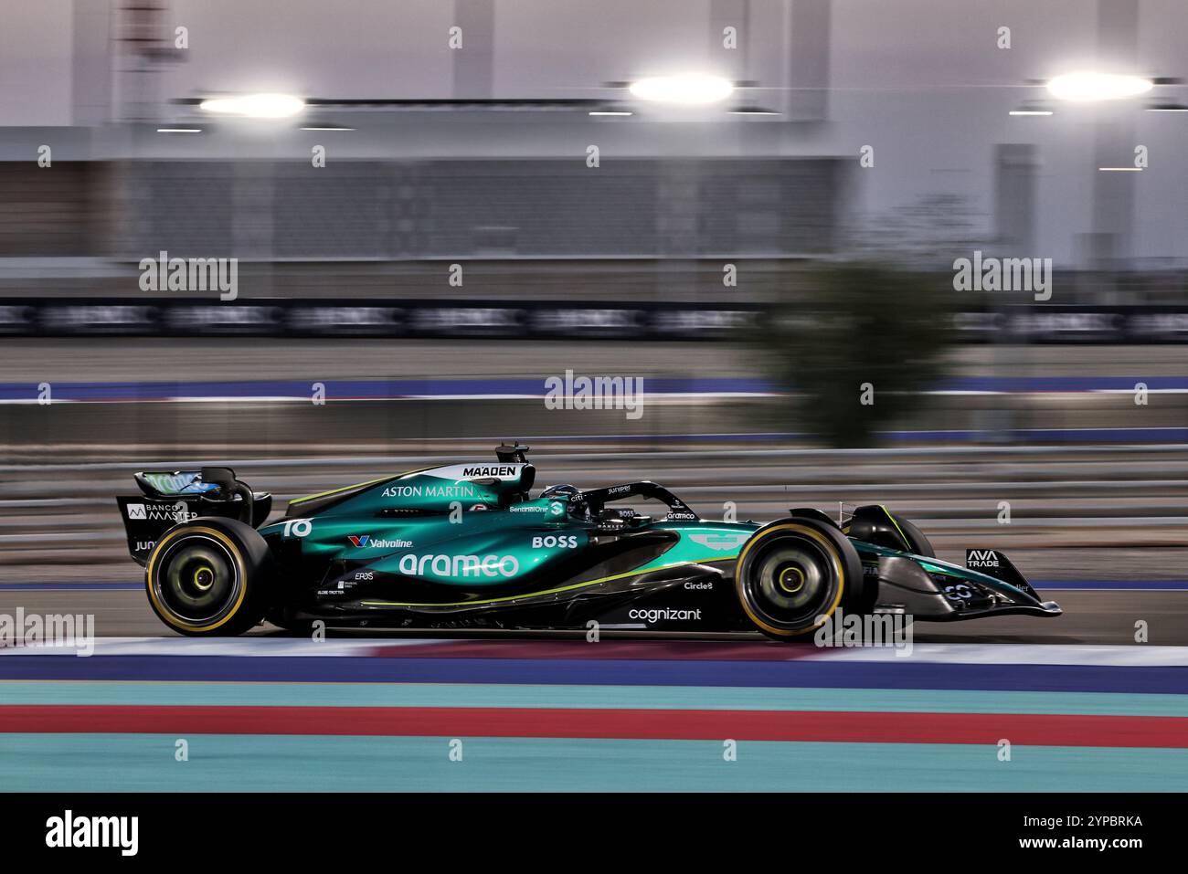 Doha, Qatar. 29th Nov, 2024. Lance Stroll (CDN) Aston Martin F1 Team ...