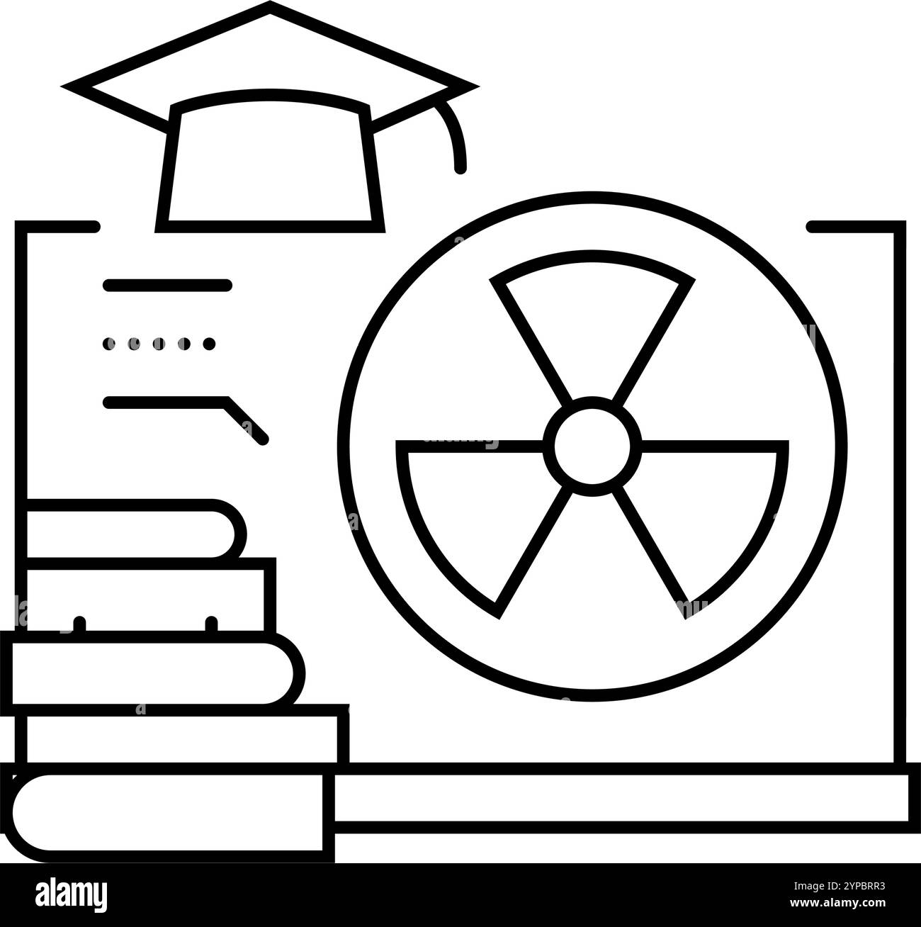 fuel assembly nuclear energy line icon vector illustration Stock Vector ...