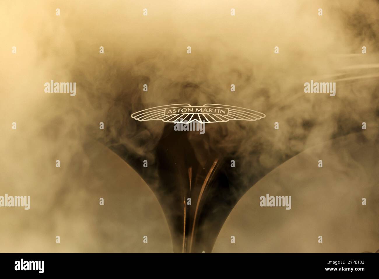 Doha, Qatar. 29th Nov, 2024. Aston Martin F1 Team AMR24 Halo cockpit ...
