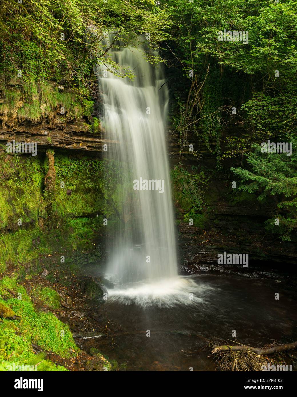 glencar waterfall country leitrim Stock Photo - Alamy