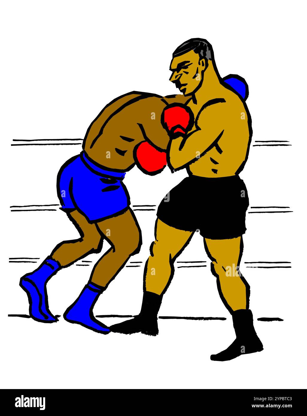 Mike Tyson boxing Stock Photo - Alamy