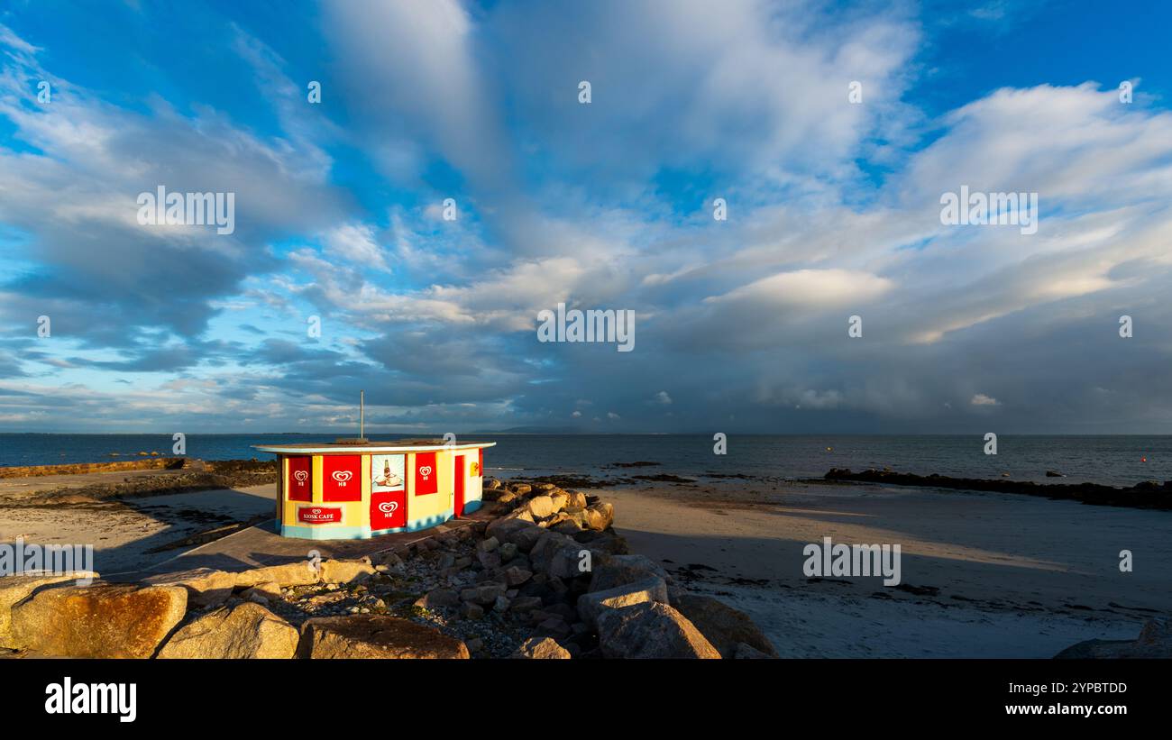 salthill promenade county galway Stock Photo - Alamy