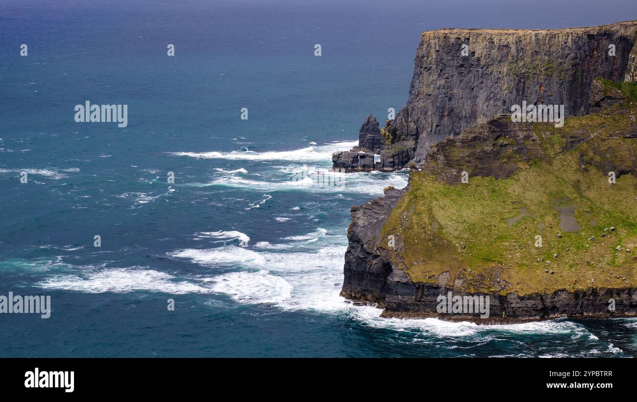 sea cliff of mohar county clare Stock Photo - Alamy