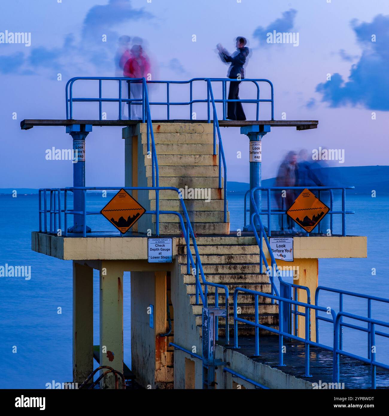 Blackrock tower at salthill hi-res stock photography and images - Alamy