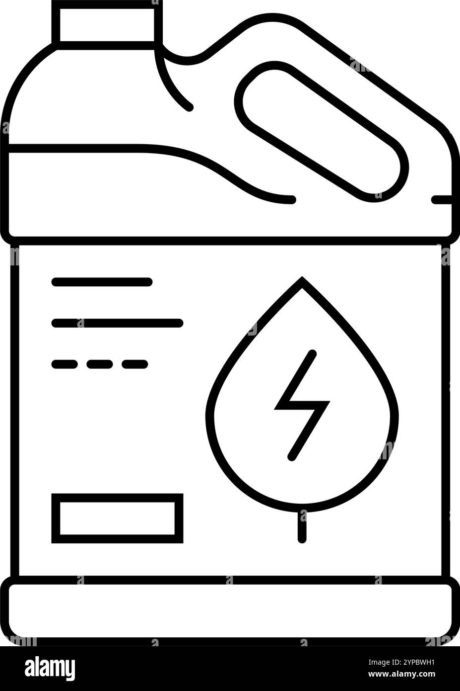 biofuel production biomass line icon vector illustration Stock Vector ...