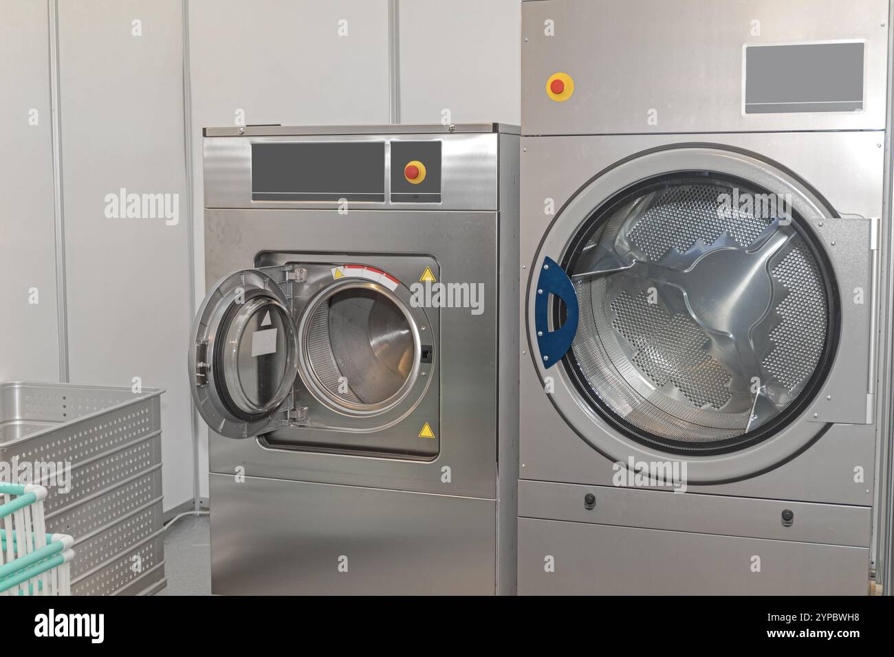 Industrial Use Commercial Size Washer and Dryer Machines in Laundry ...