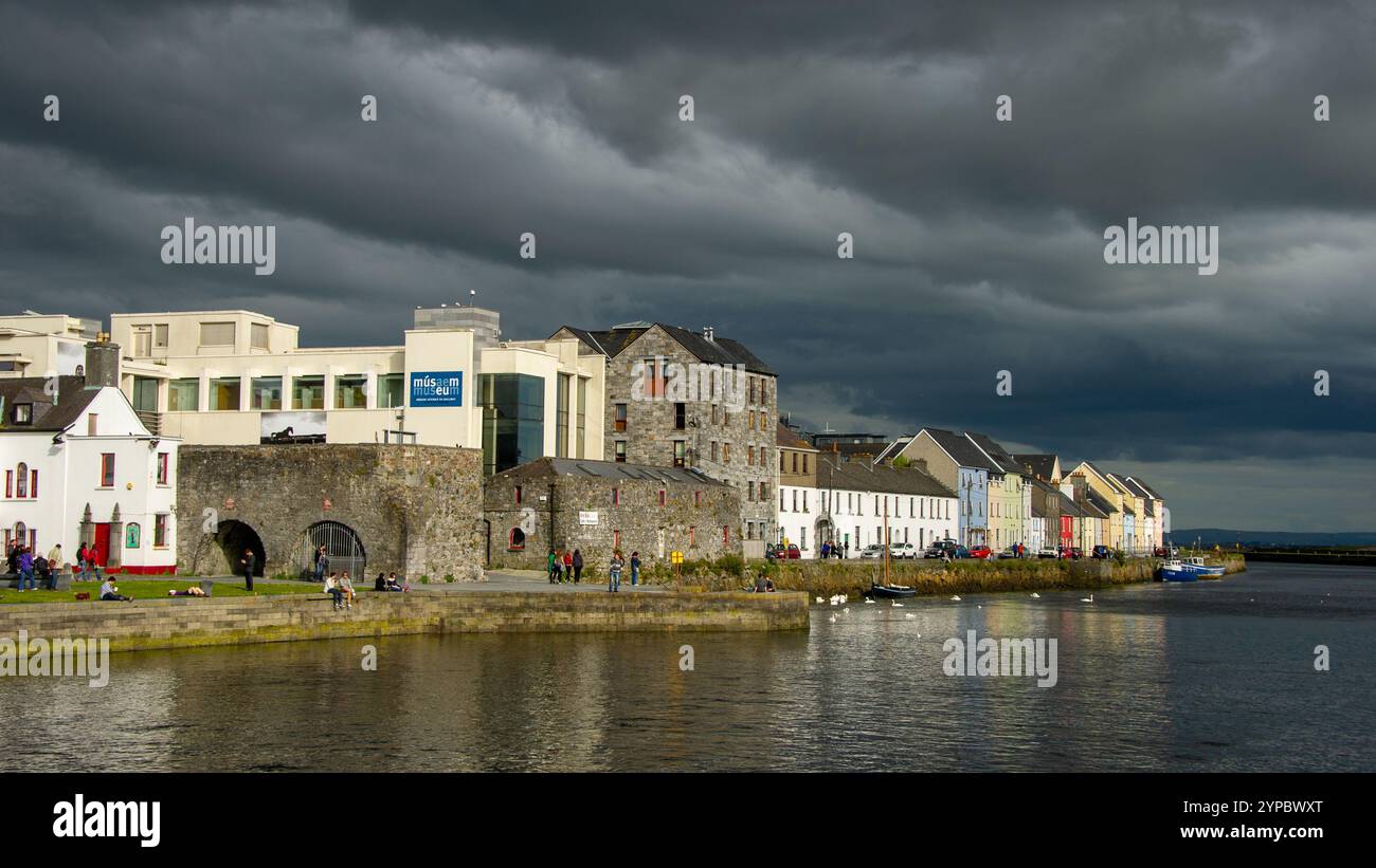After the storm Galway Stock Photo - Alamy