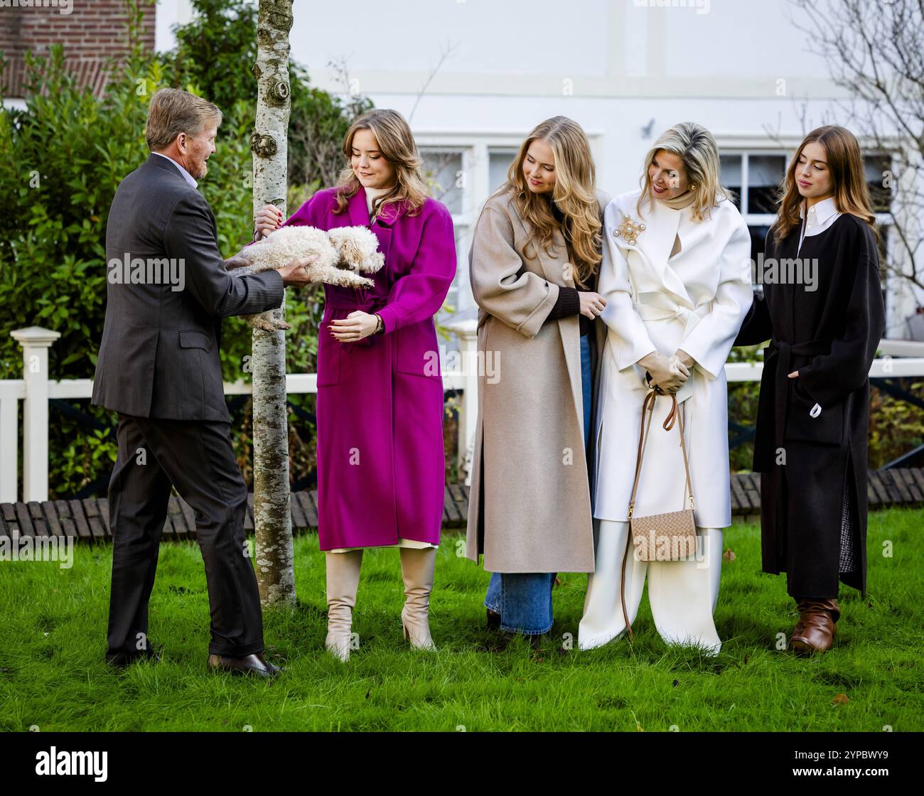 AMSTERDAM - King Willem-Alexander, Princess Ariane, Princess Amalia ...