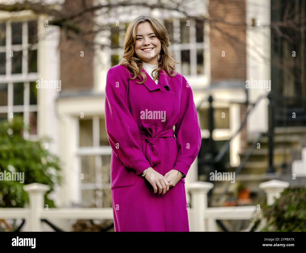 AMSTERDAM - Princess Ariane during a traditional photo session of the ...