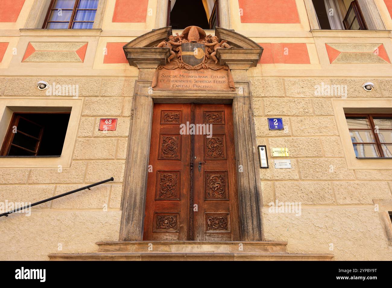 Building complex in Prague Castle, Prague Czech (Prazsky hrad, Praha ...