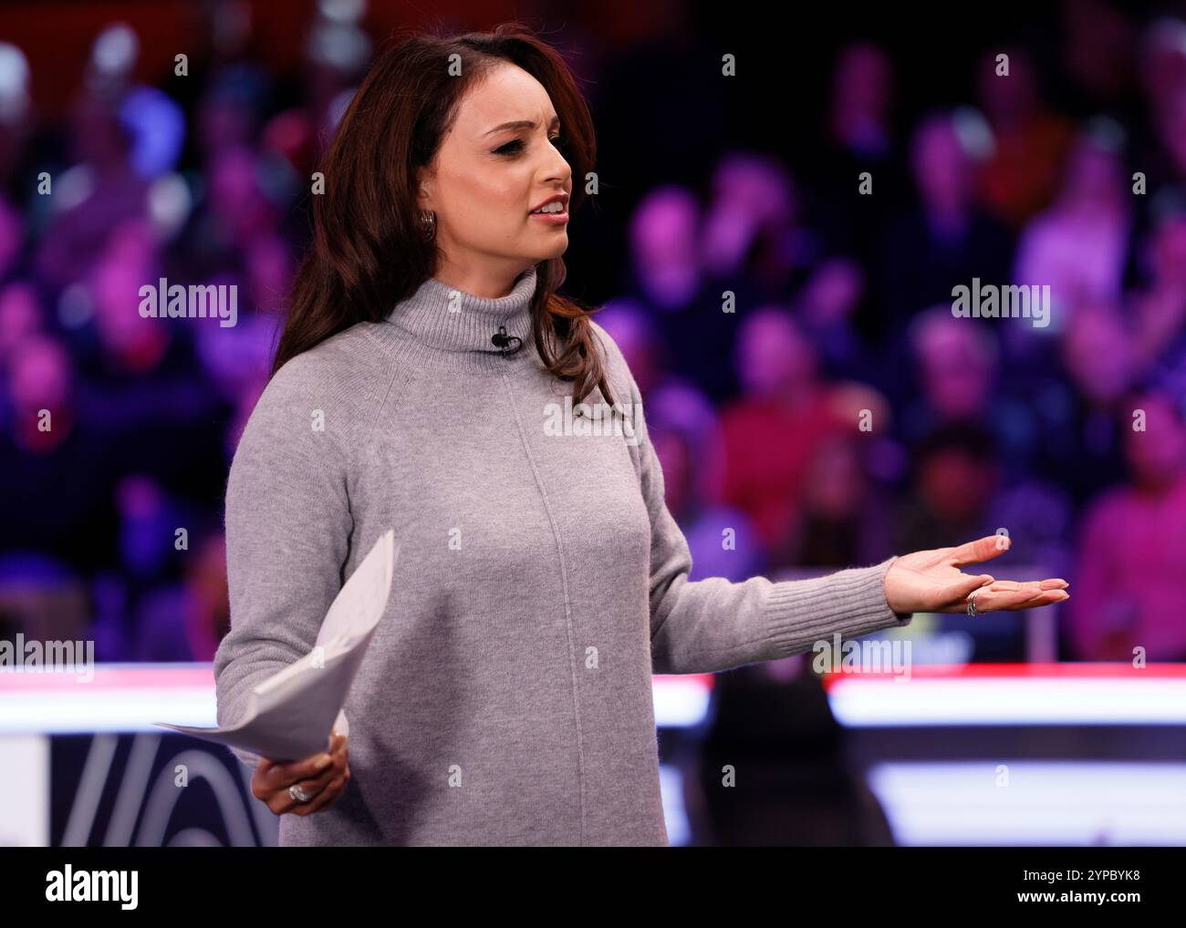 Television presenter Seema Jaswal at the Barbican on day seven of the ...