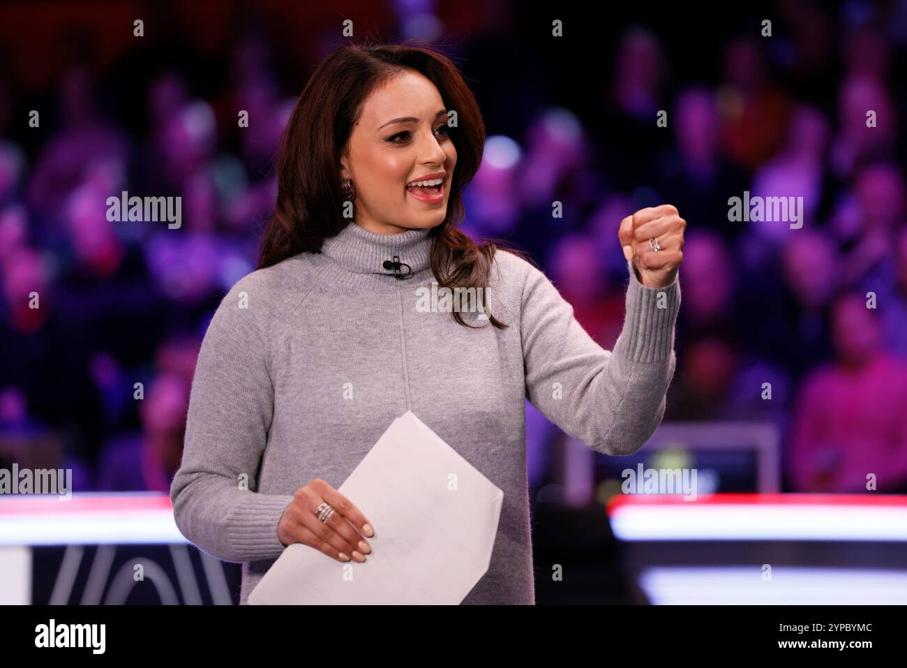 Television presenter Seema Jaswal at the Barbican on day seven of the ...