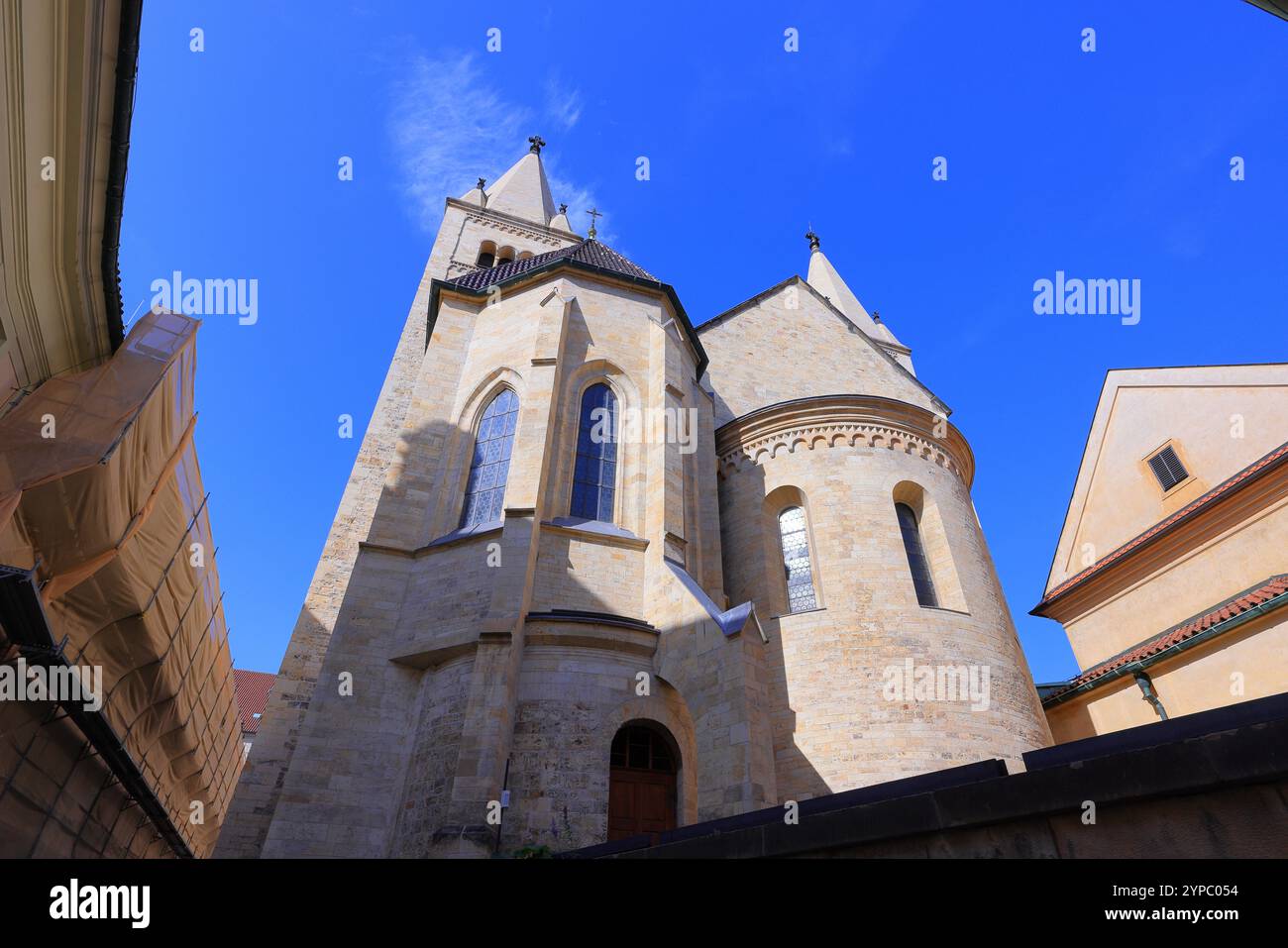 Building complex in Prague Castle, Prague Czech (Prazsky hrad, Praha ...