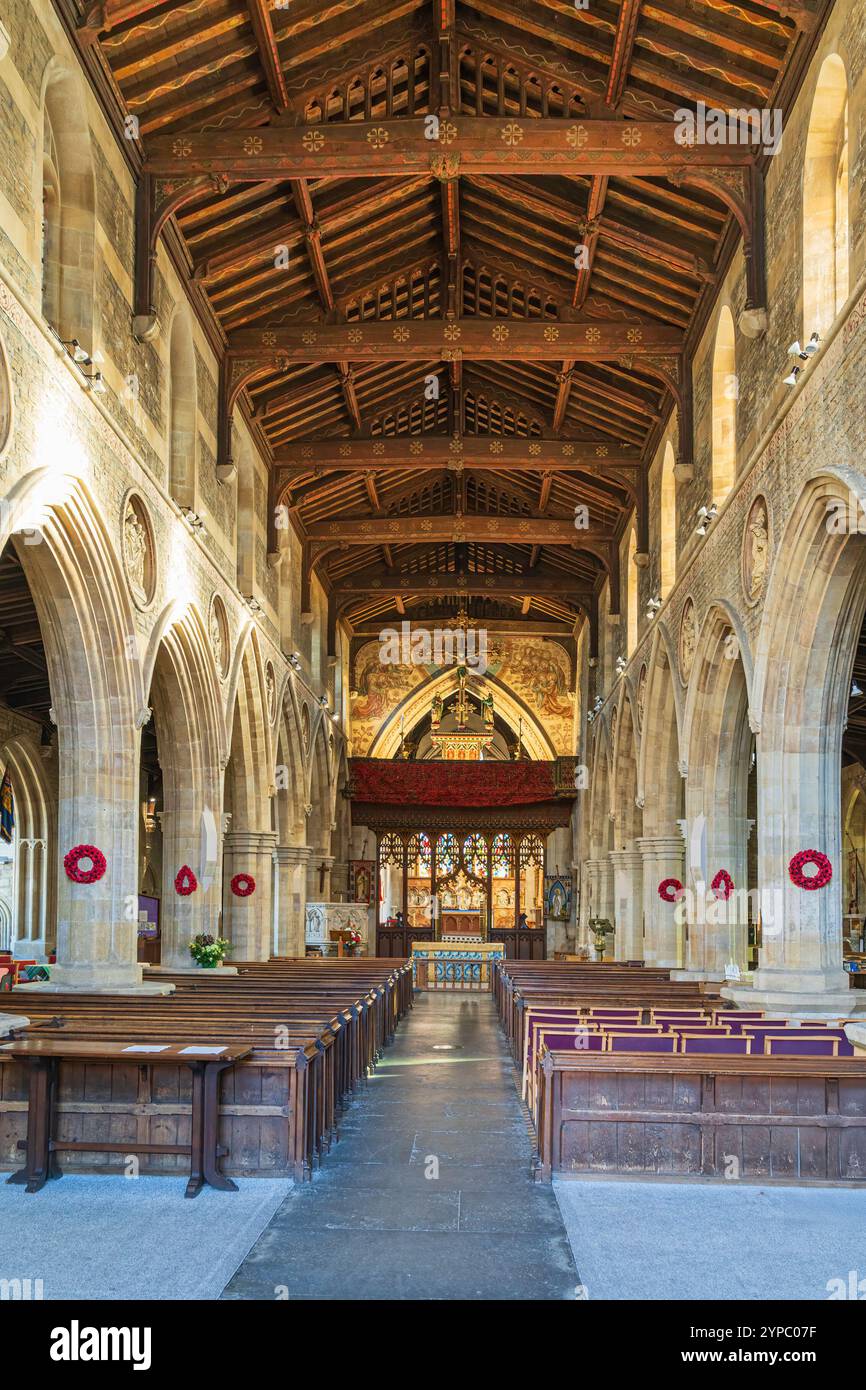 Church of John The Baptist in Frome Stock Photo - Alamy