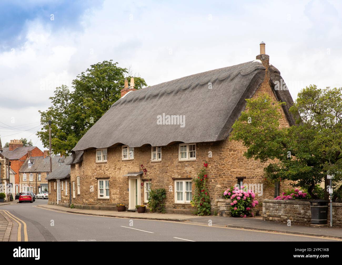 UK, England, Rutland, Oakham, Northgate, Old Manor House, early C17th ...