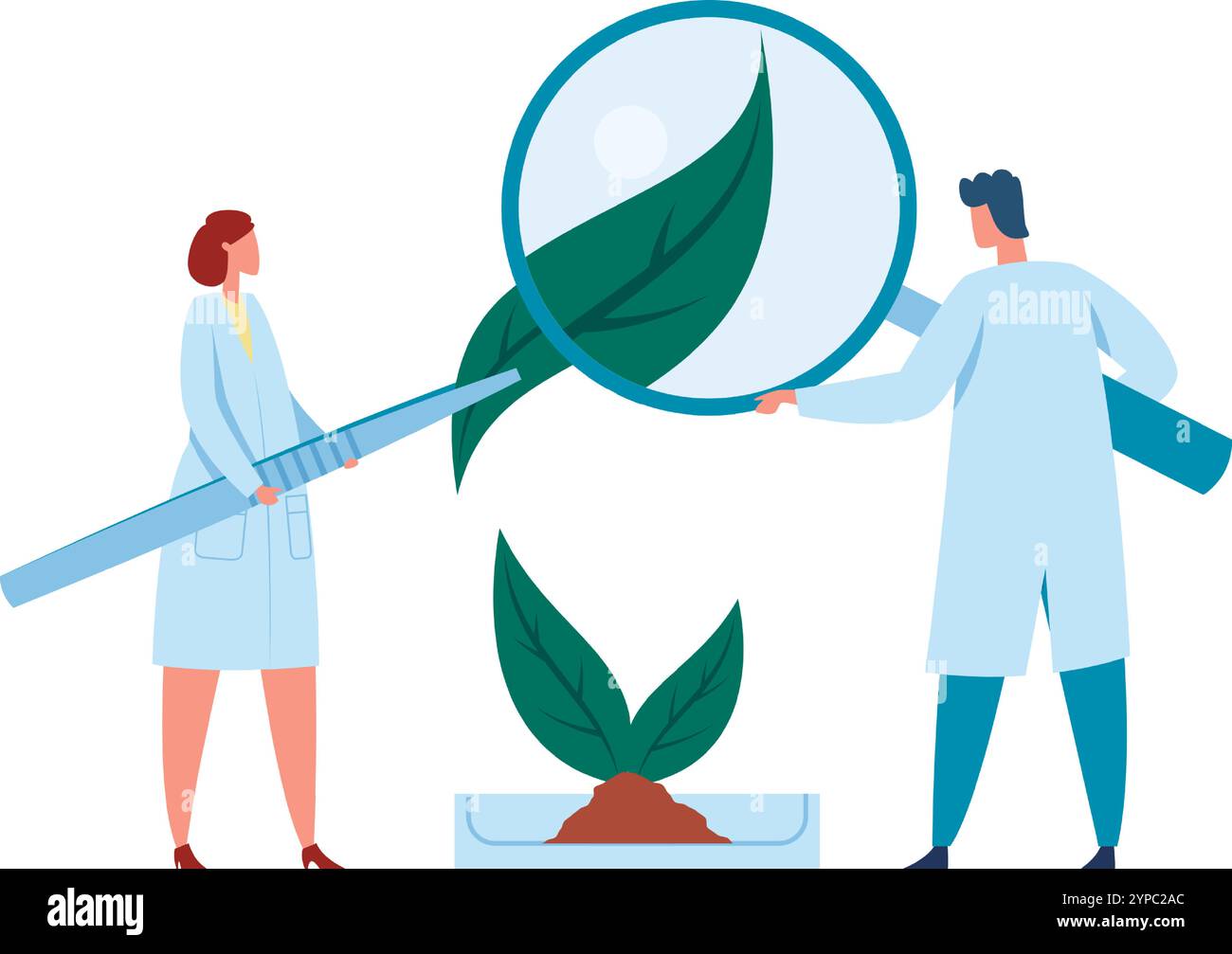 Herbal medicine in small glass Stock Vector Images - Alamy