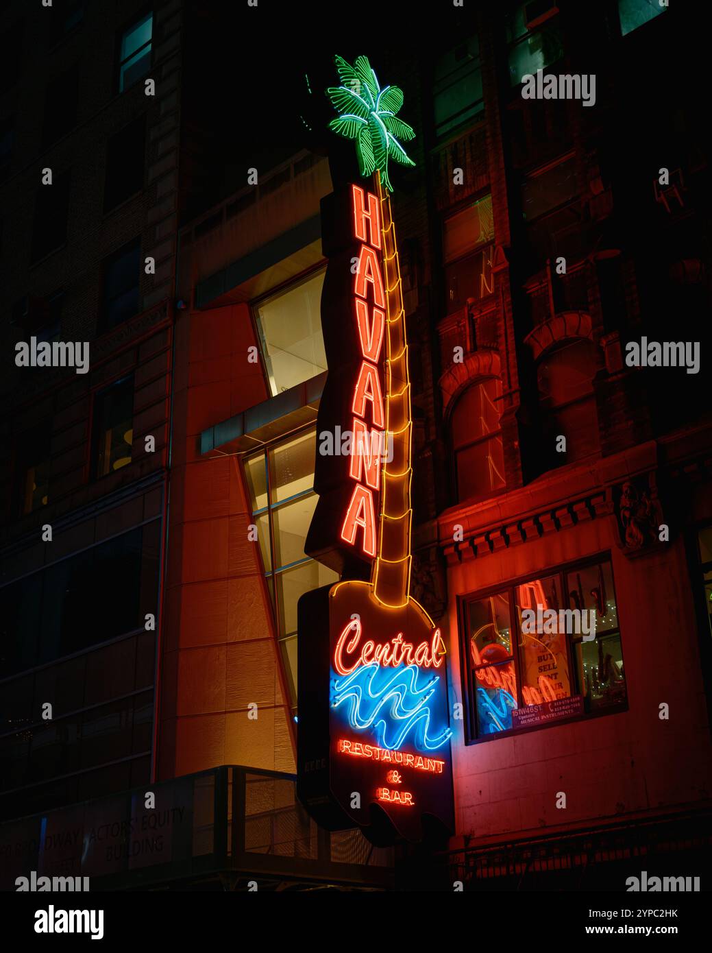 Times square night retro hi-res stock photography and images - Alamy