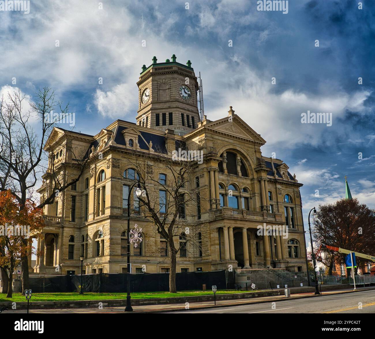 The Butler County Courthouse , located in Hamilton, Ohio USA 2024 Stock ...