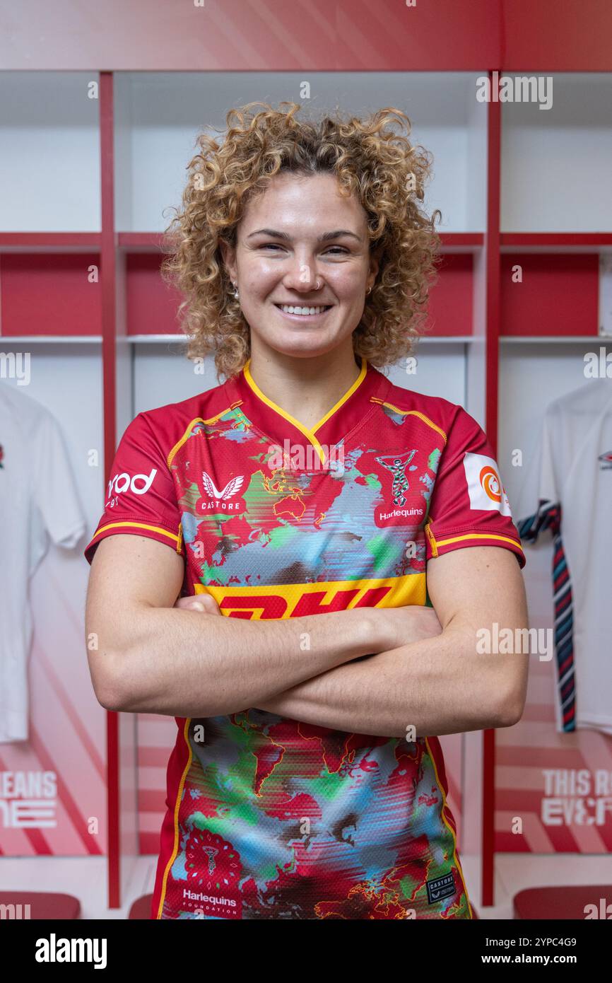 Ellie kildunne harlequins 2024 hi-res stock photography and images - Alamy